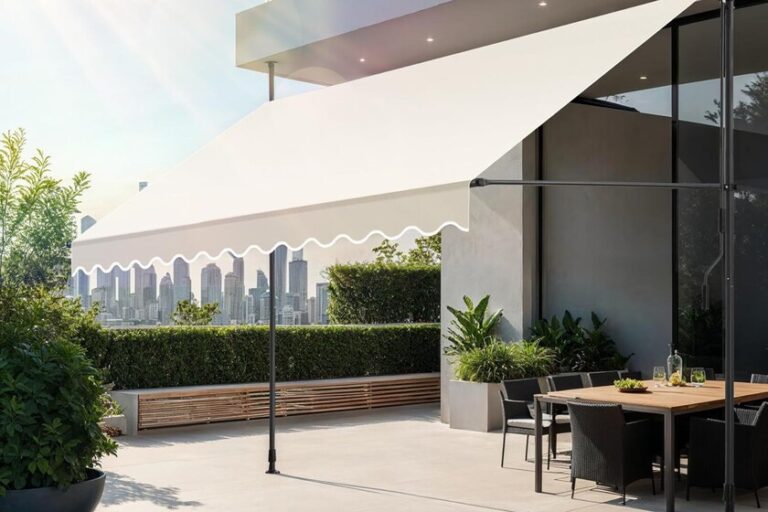 Balcony Gets Sun All Day? This Easy-Install No-Build Awning Delivers ...